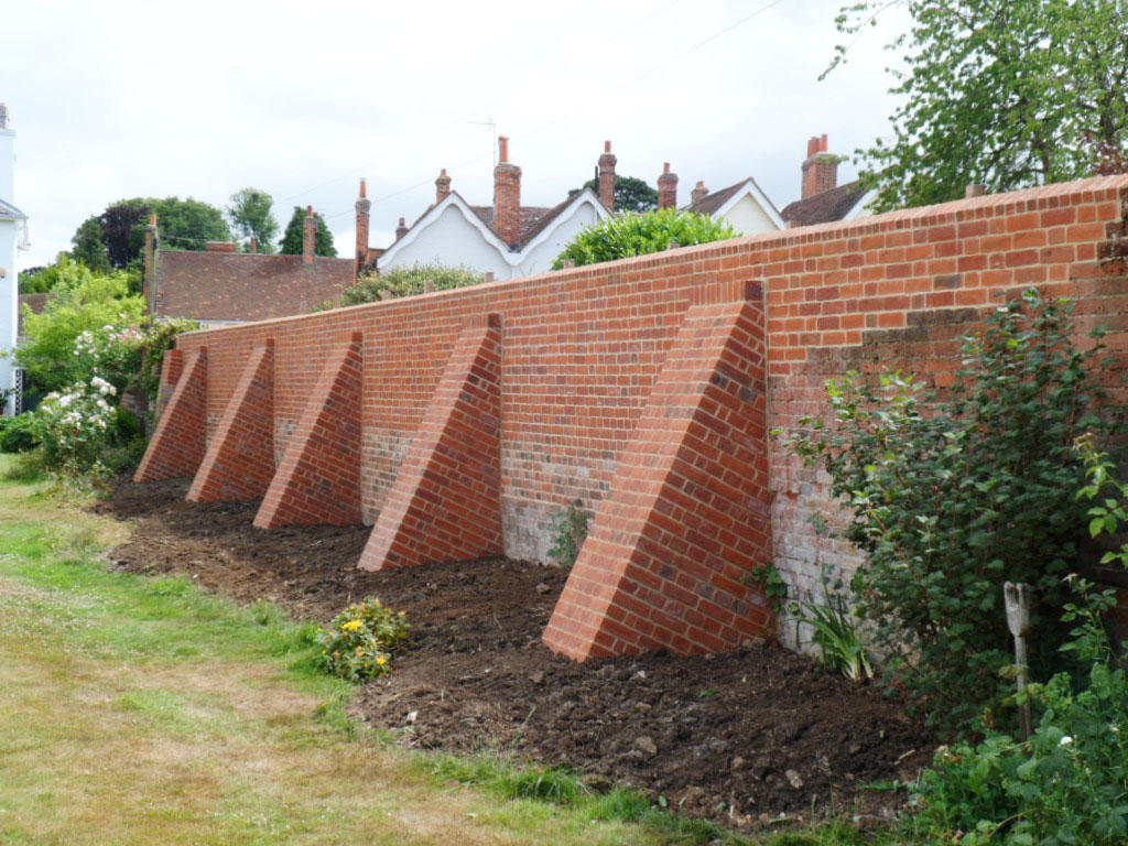 Grade II C19th Brick Boundary Wall
