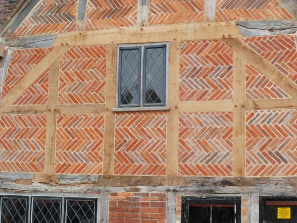 Timber Frame Farmhouse with Herringbone Infill Panels - Hampshire ...